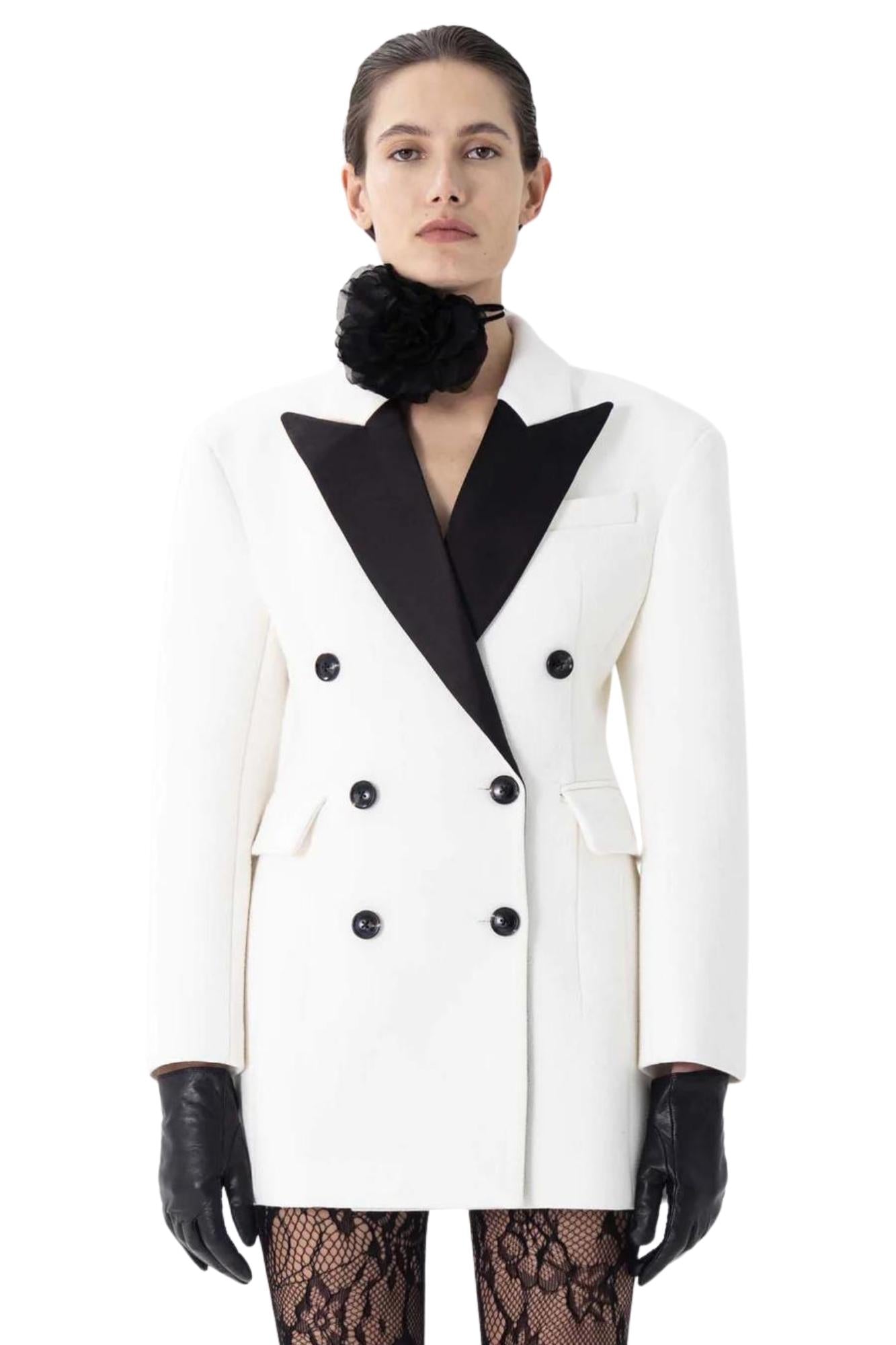 ATTICUS JACKET PEARL JET BLACK DRESS – MissD Concept Store